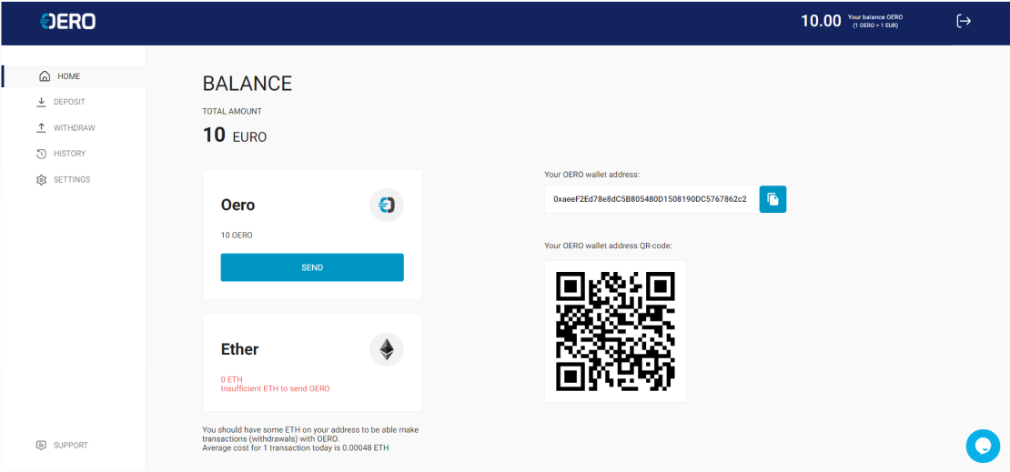 OERO International (OEUR) |Digital EURO currency for global business
